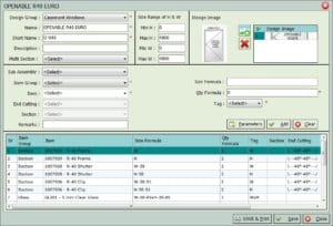AXIS ADWOQS - Fenestration software for Doors & Windows