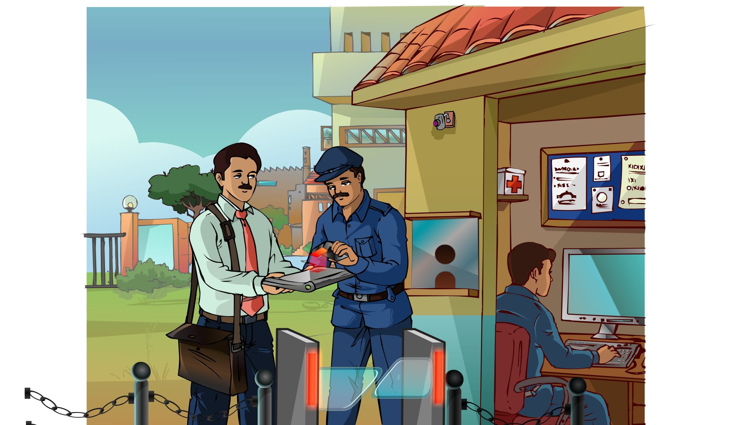 Gatepass management system - RGP/NRGP workflow